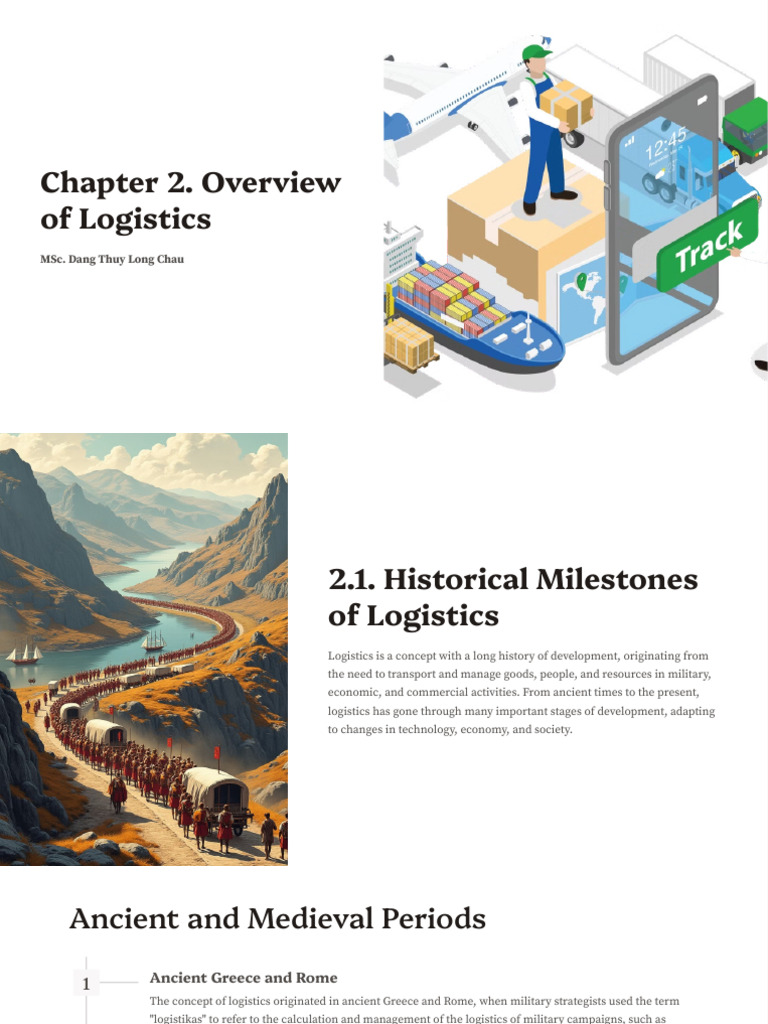 Chapter 2. Overview of Logistics | PDF | Logistics | Supply Chain