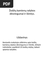 Lietuvių Kalbos Žinynas. Didžiųjų Raidžių Rašymas - Ki1800 | PDF