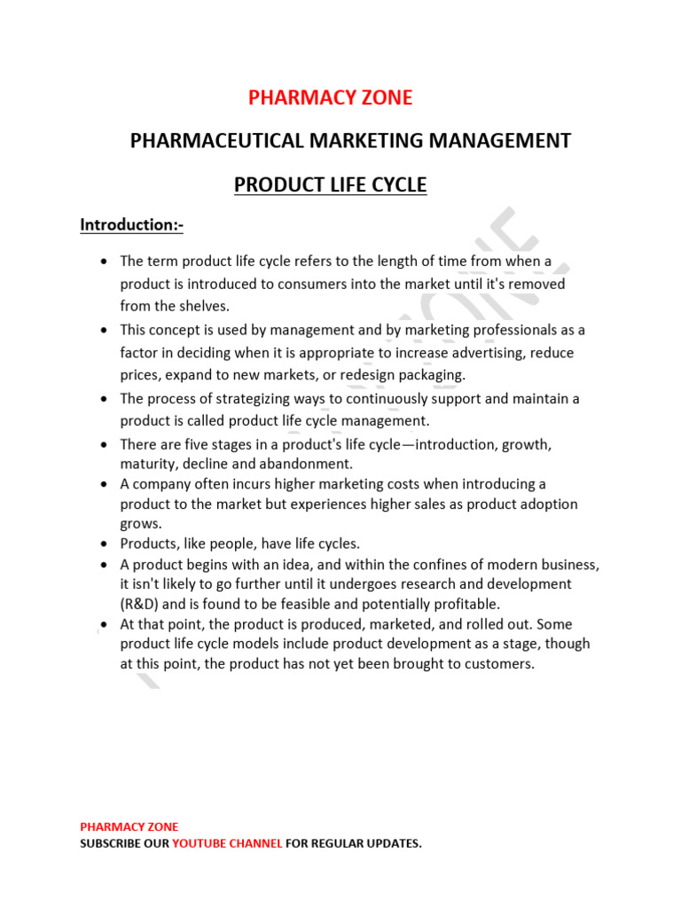 Product Life Cycle | PDF | Marketing | Coca Cola