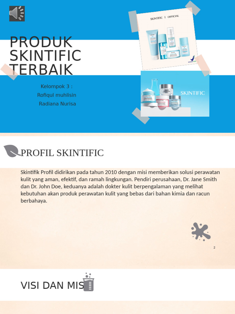 Skintific PPT Radiana Nurisa 2202210227 | PDF