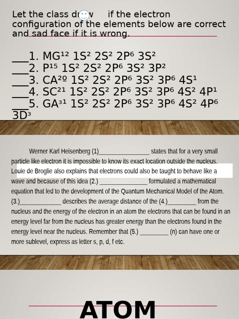 Electron Configuration and Atomic Models | PDF | Atoms | Atomic Orbital