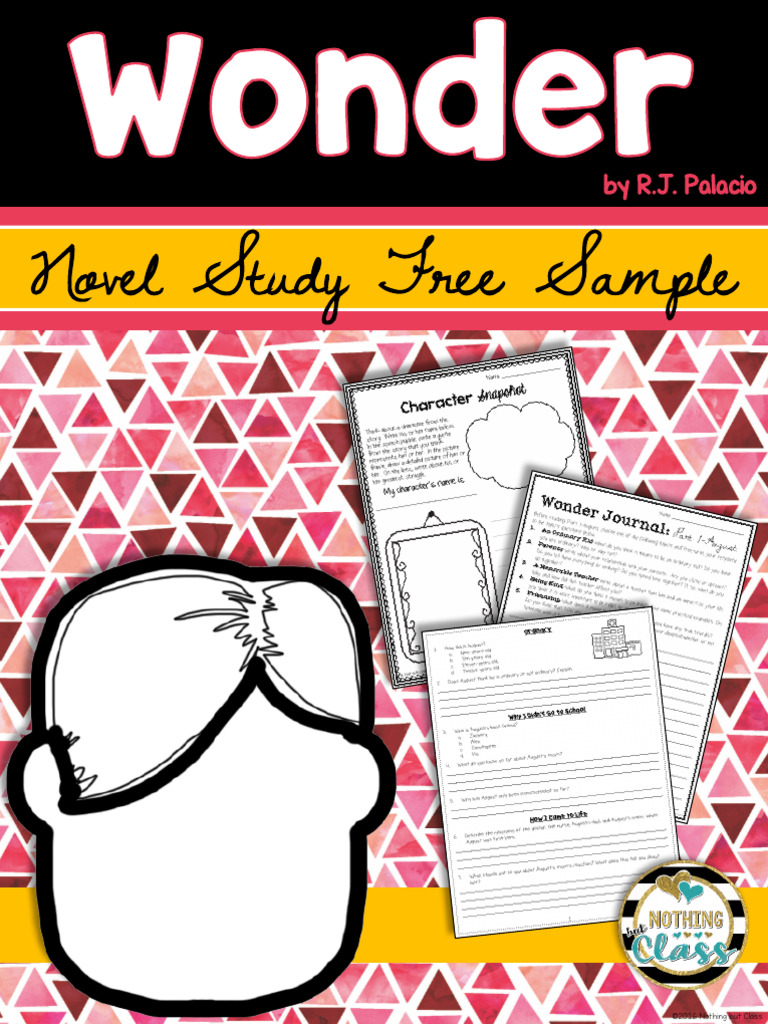 Novel Study Free Sample: ©2016 Nothing But Class | PDF | Copyright ...