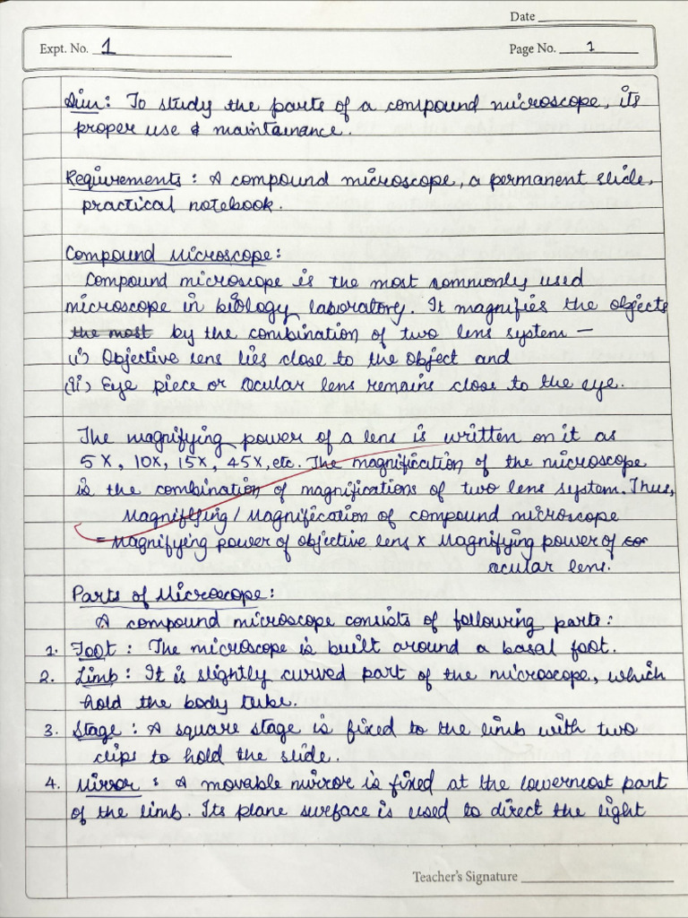 11 TH Biology Practical Book | PDF