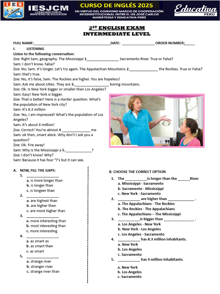 Intermediate English Exam Practice | PDF | Coca Cola | The Coca Cola ...