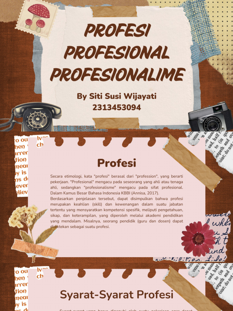 PROFESI PROFESIONAL PROFESIONALIME - Siti Susi Wijayati - 94 - 20250203 ...