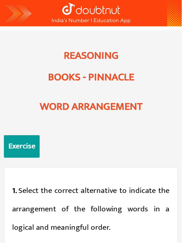 Books Doubtnut Question Bank | PDF