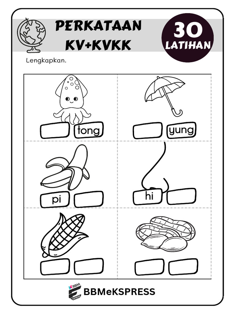 Latihan Melengkapkan KV+KVKK | PDF