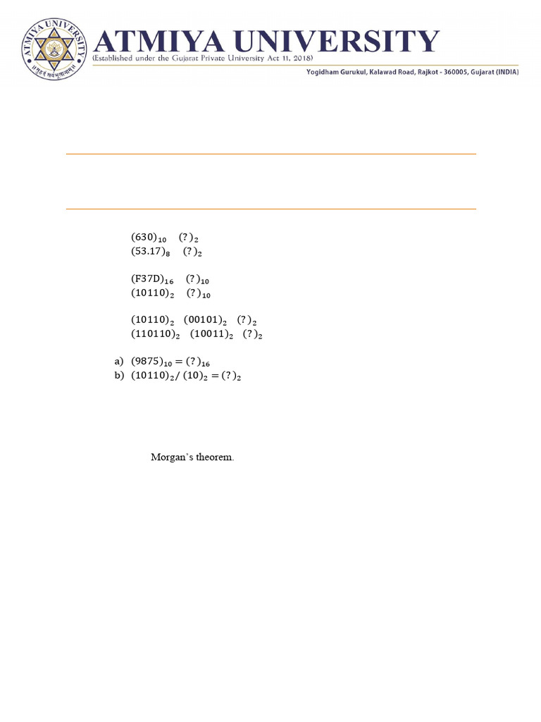 DLD Assignment (Practical) 1 | PDF