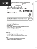 VCE Mathematical Methods Formula Sheet | PDF | Area | Mathematics