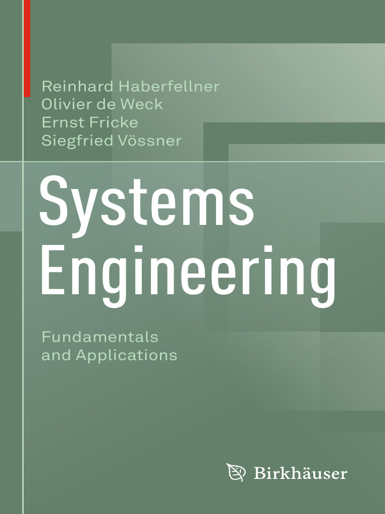 Reinhard_deWeck_Fricke_Vossner_Systems_Engineering_Fundamentals_Applications | PDF | Systems ...