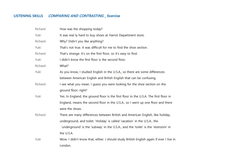 Reading Article - Department Store | PDF