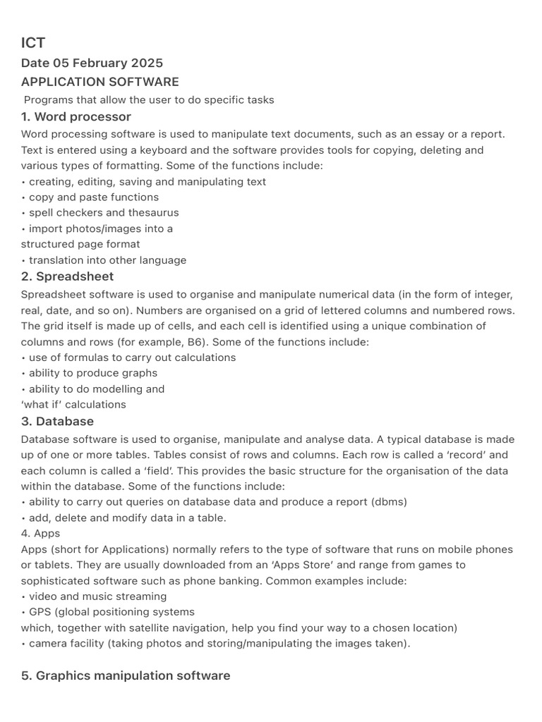 Ict | PDF | Random Access Memory | Read Only Memory