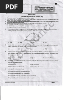 Bakliwal Entrance Exam Guidelines | PDF | Chemical Bond | Ionic Bonding