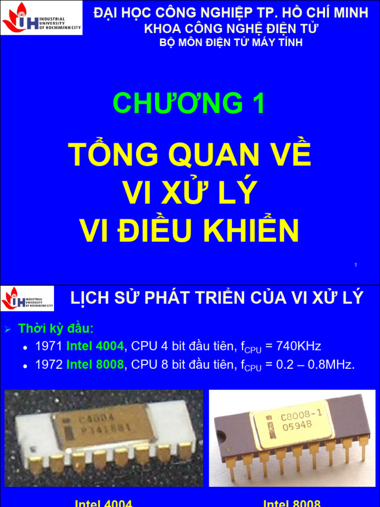 Chuong 1 Tong Quan Ve VXL VDK | PDF
