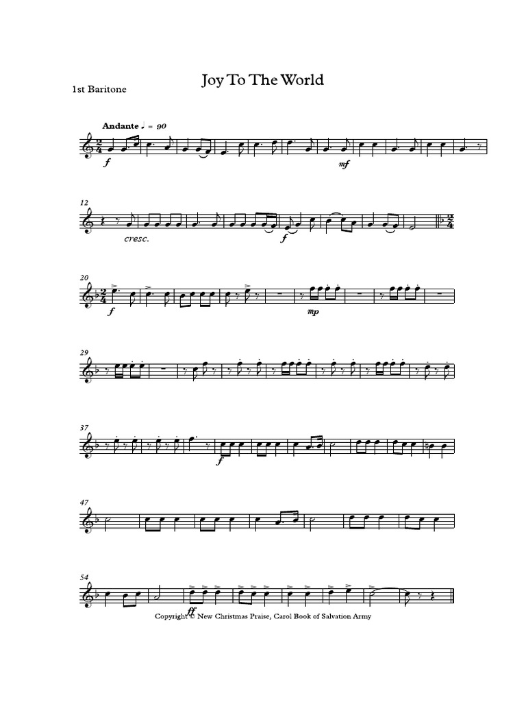 1st Baritone | PDF