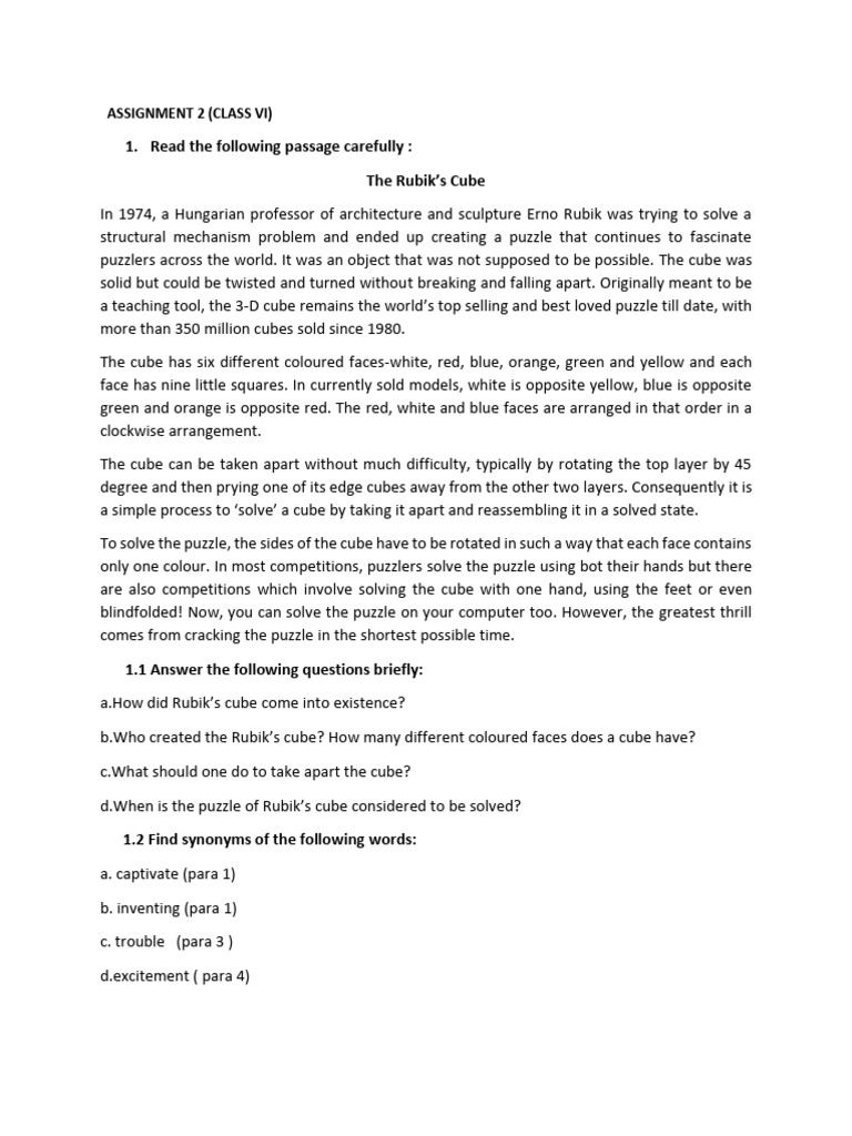 Solving the 6x6 Rubik's Cube Explained | PDF