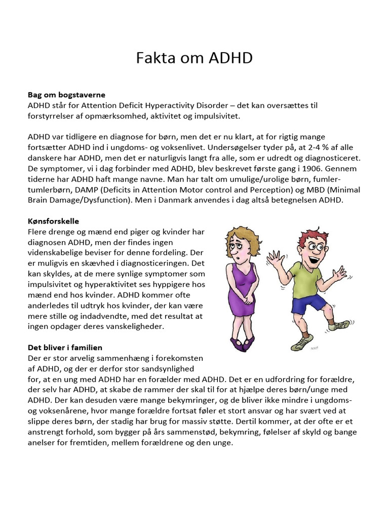 2013 Fakta Om ADHD | PDF