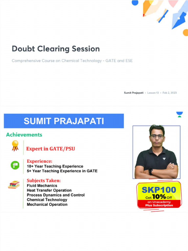 Doubt Clearing Session With Anno | PDF
