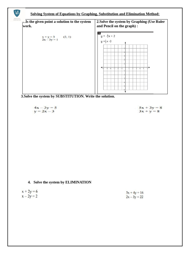 Module 7 Solving System of Equations Graded | PDF