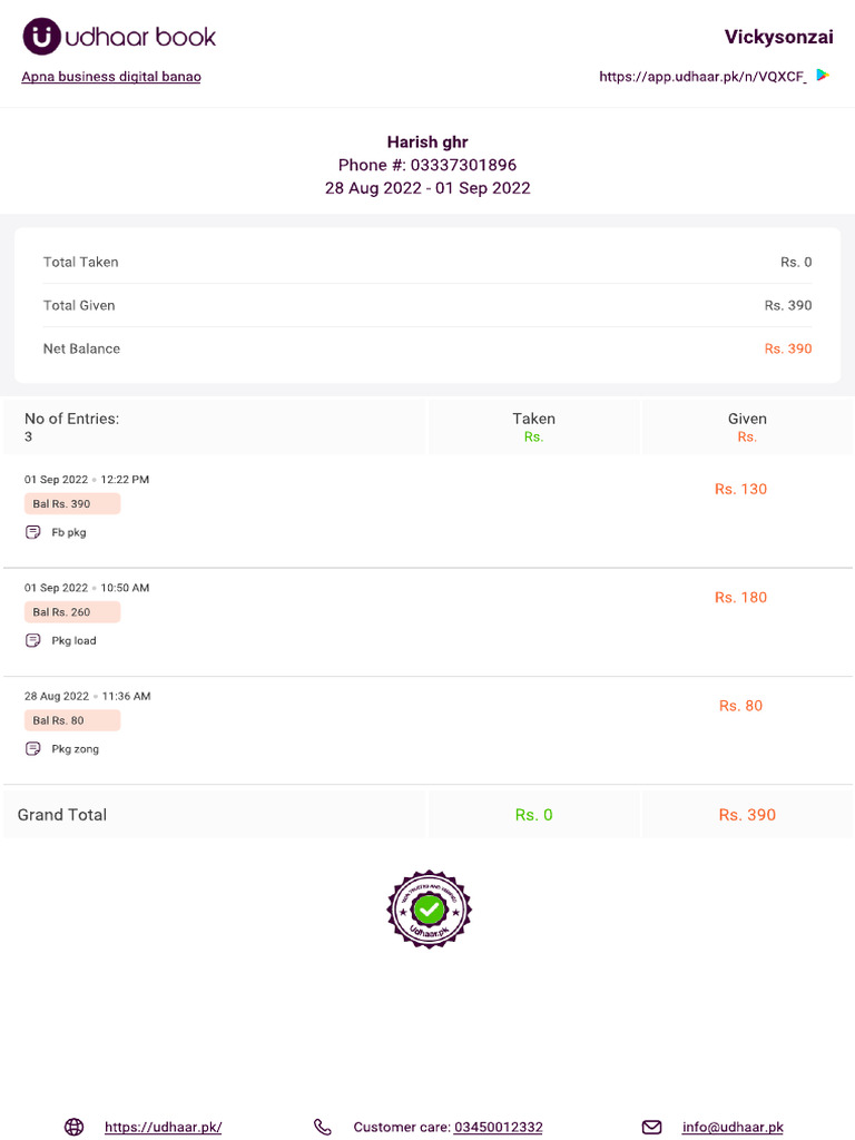 harish ghr_mini_statement | PDF