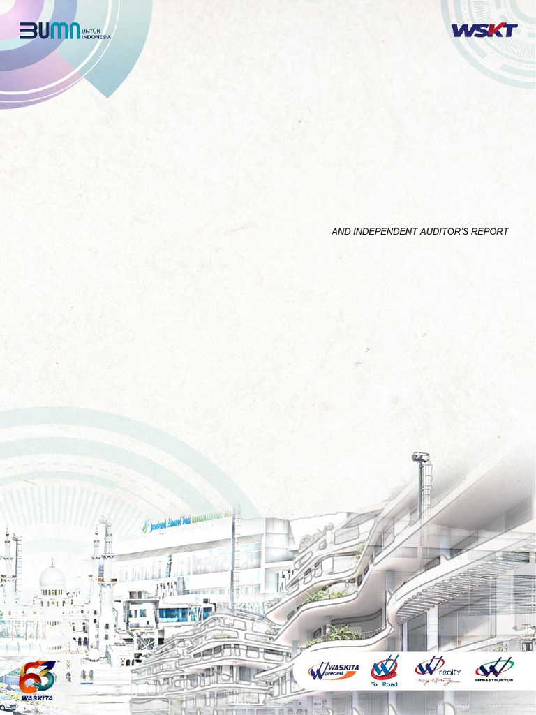 Laporan Keuangan Konsolidasian Waskita 2023 | PDF