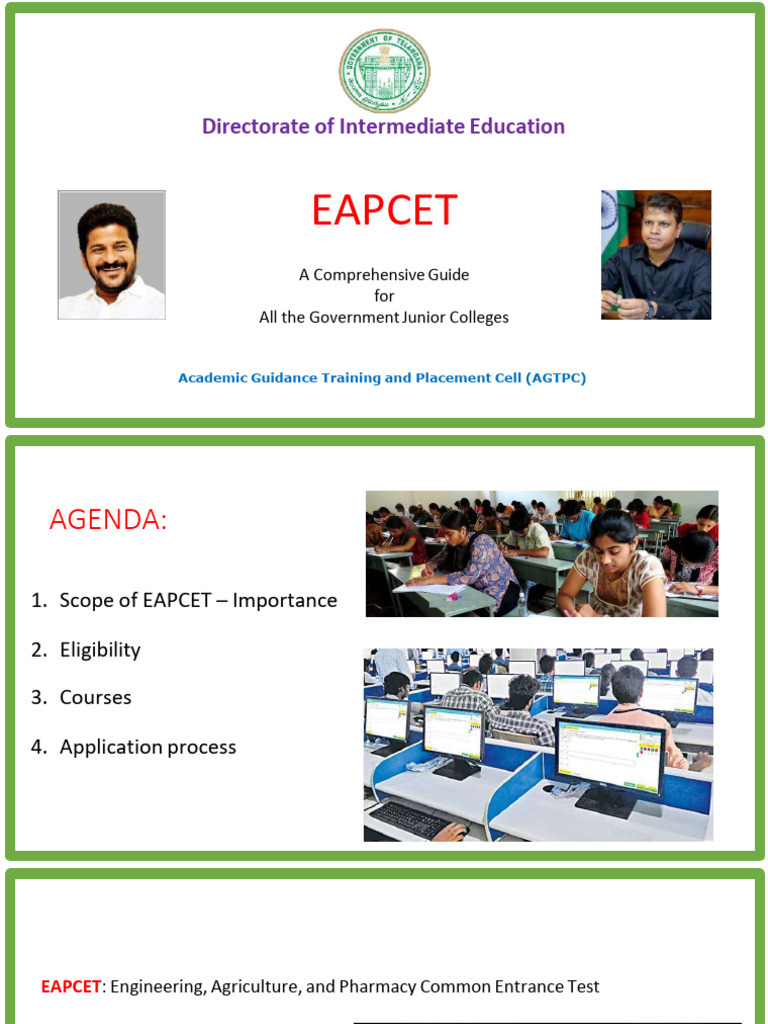 EAPCET Comprehensive Guide 1 | PDF | Engineering | University And College Admission