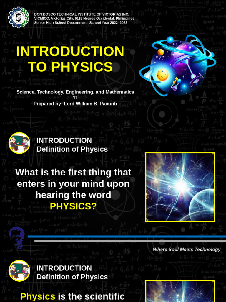 Introduction To Physics | PDF | Physics | Quantum Mechanics