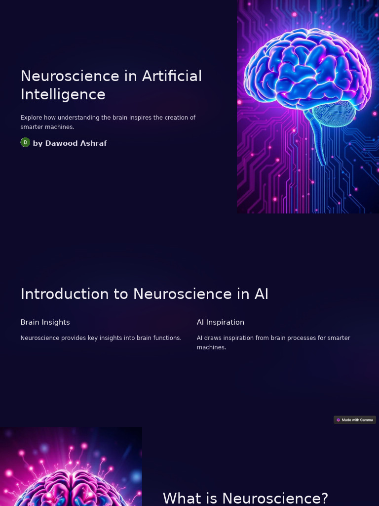 Neuroscience in Artificial Intelligence | PDF