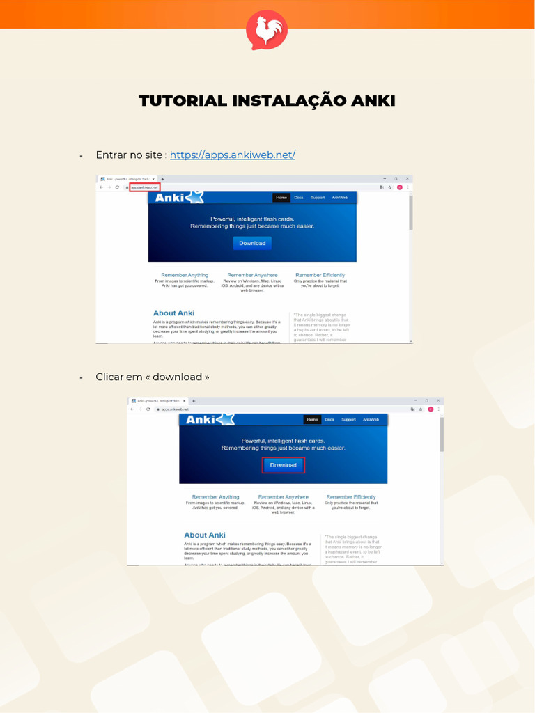 Tutorial Instalacao Anki | PDF