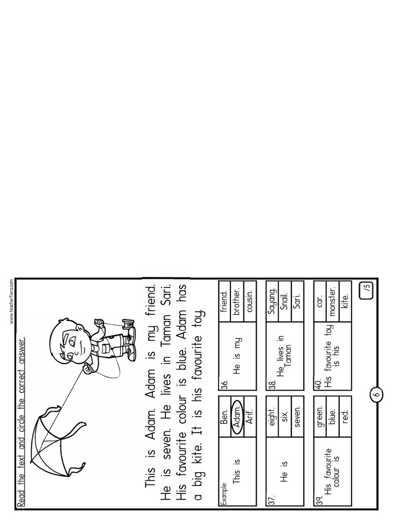 Reading comprehensions | PDF