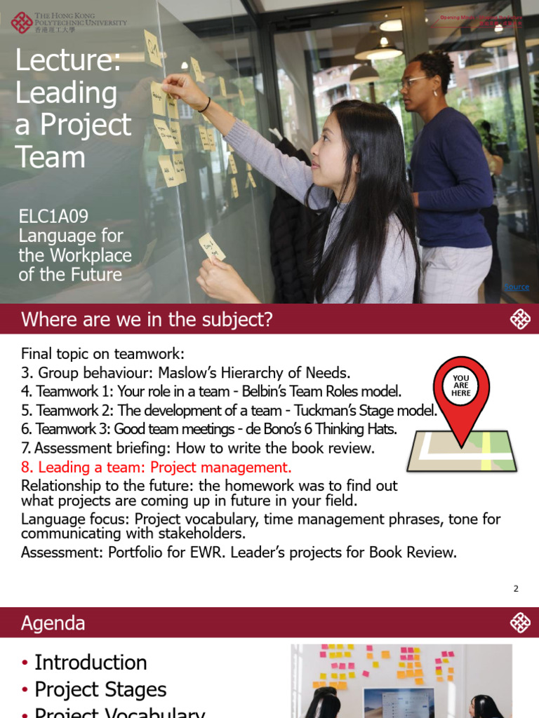 Lecture On Leading A Team and Projects v6 | PDF | Project Management