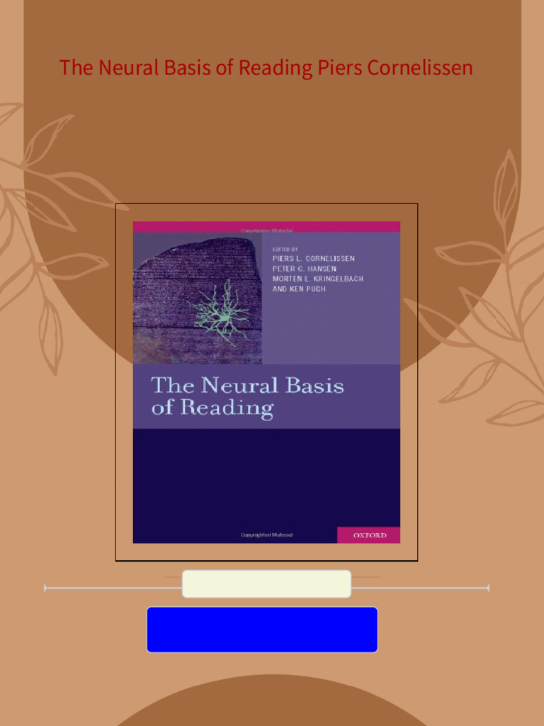 Download ebooks file The Neural Basis of Reading Piers Cornelissen all ...