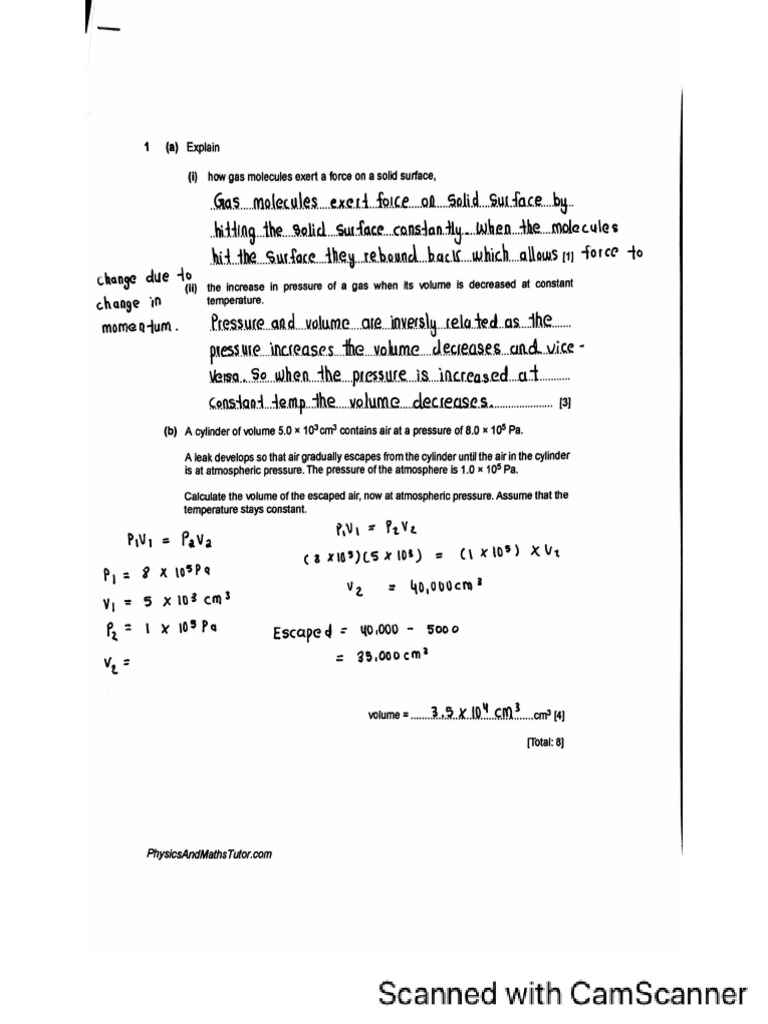 Physics worksheets | PDF