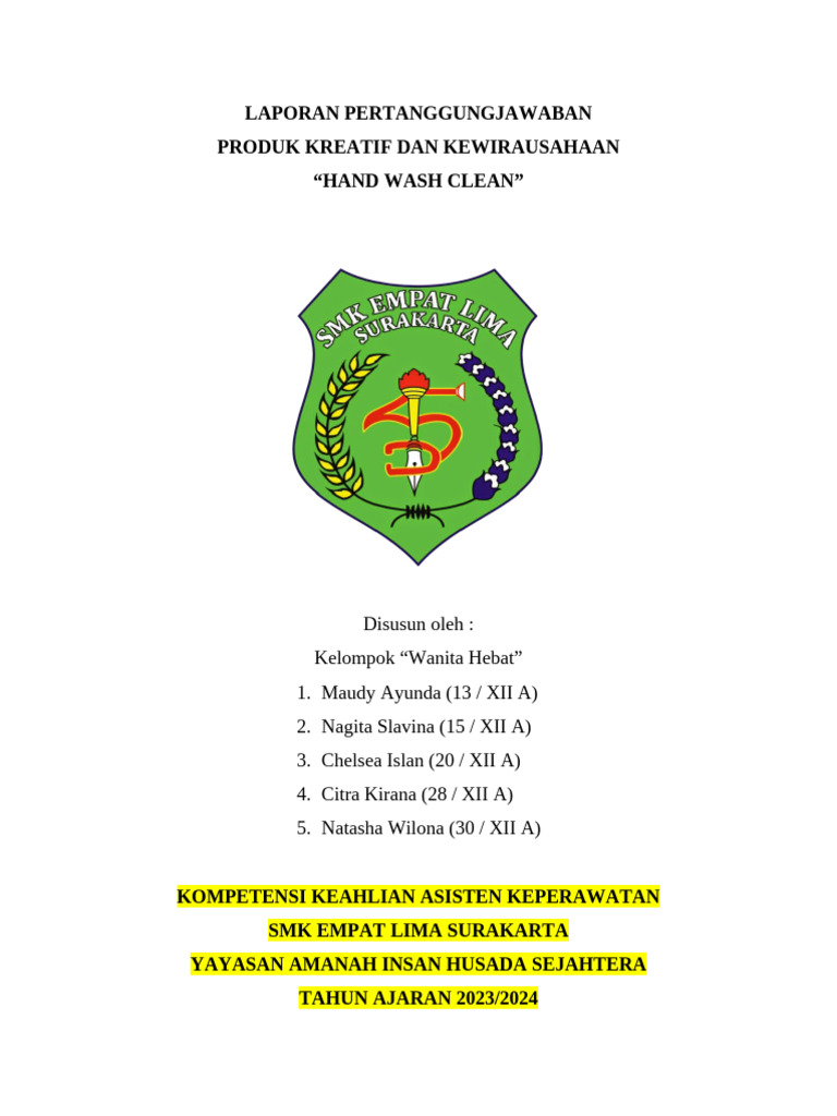 Format LPJ PKK | PDF