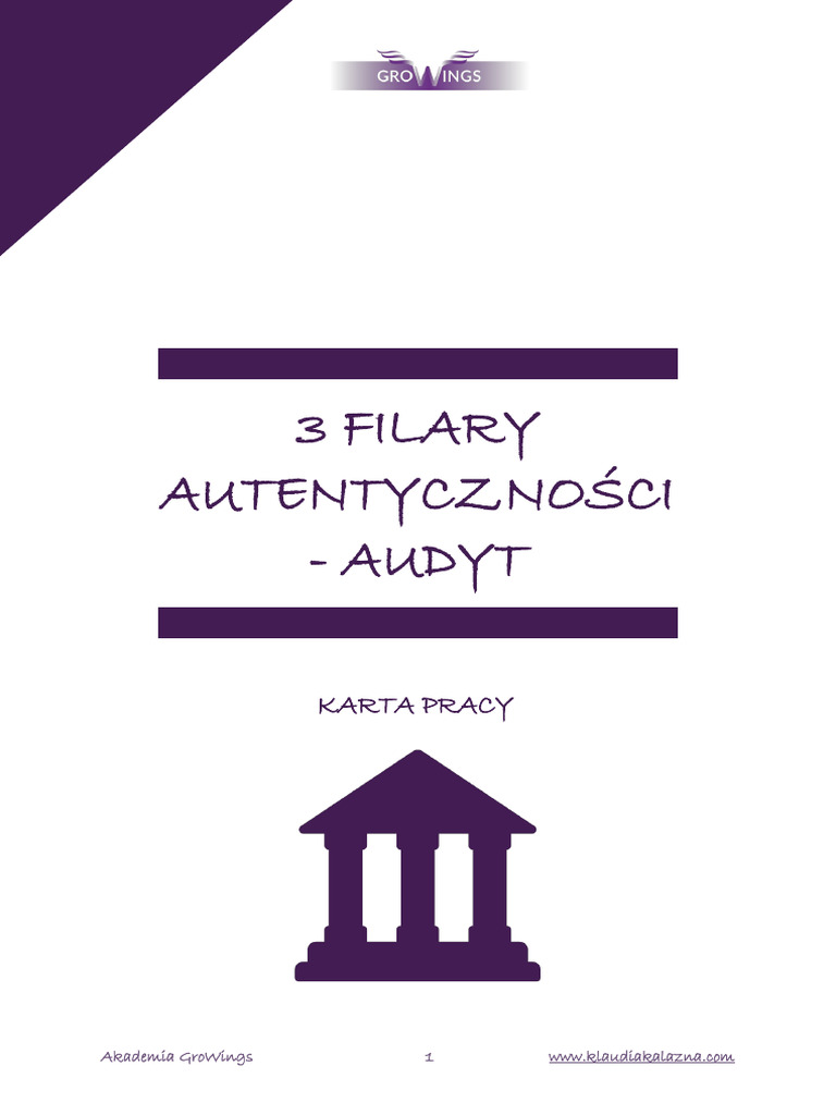 01 Filary Autentyczno Ci | PDF
