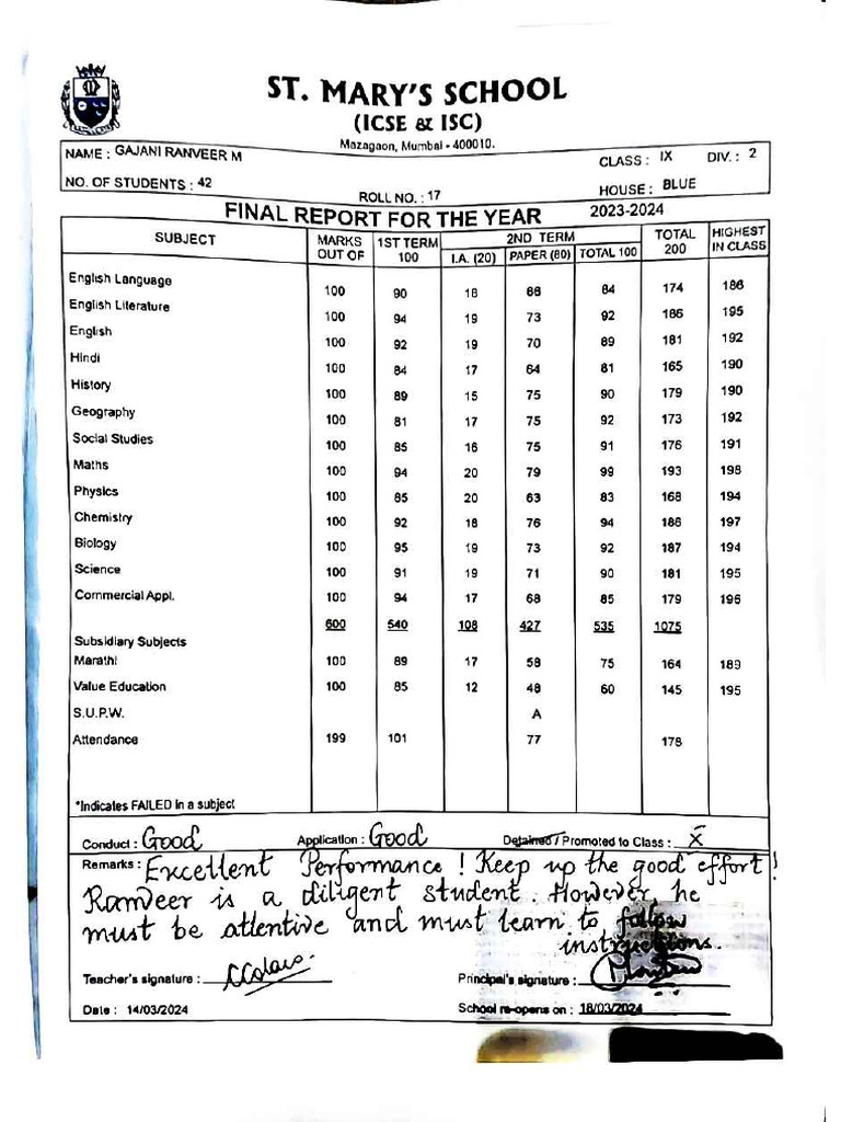9th Report | PDF