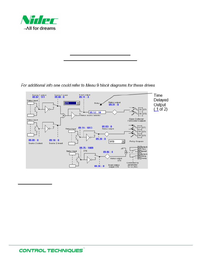 Programmable Time Delays in Drives | PDF | Electronic Engineering ...