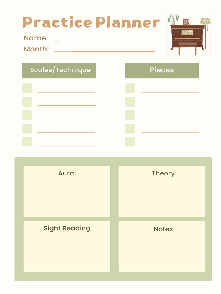 Practice Planner | PDF