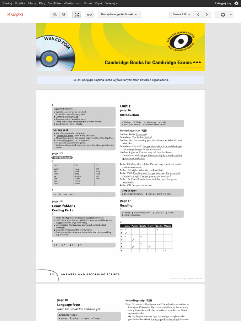 Objective PET Student's Book With Answers With CD-ROM - Louise Hashemi ...