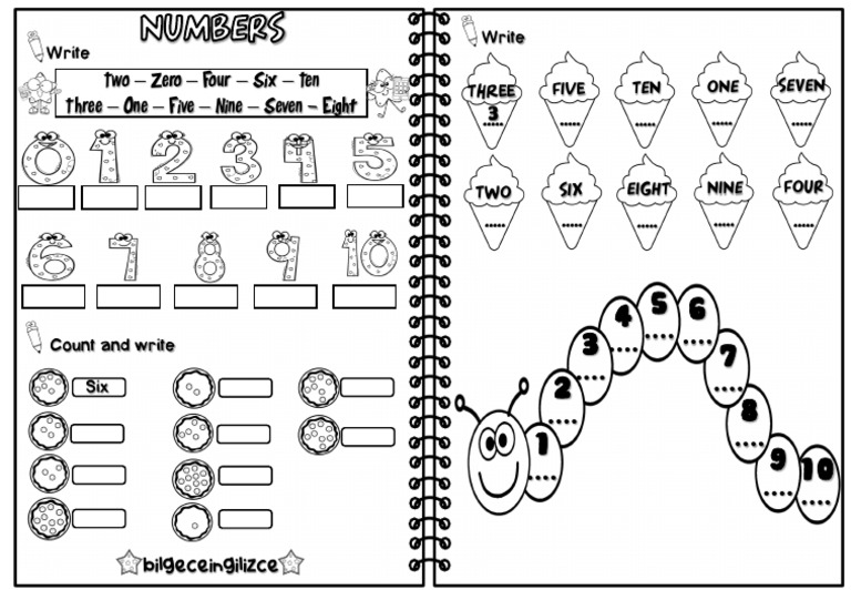 Counting and Writing Numbers Guide | PDF