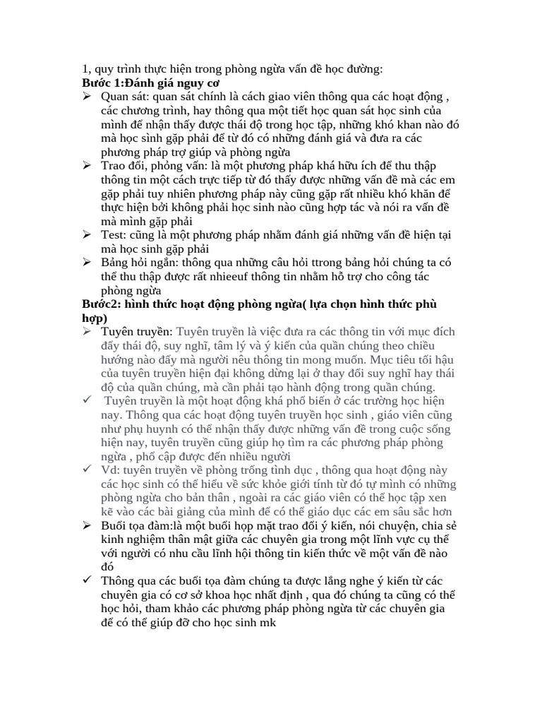 phòng ngừa bt2 | PDF