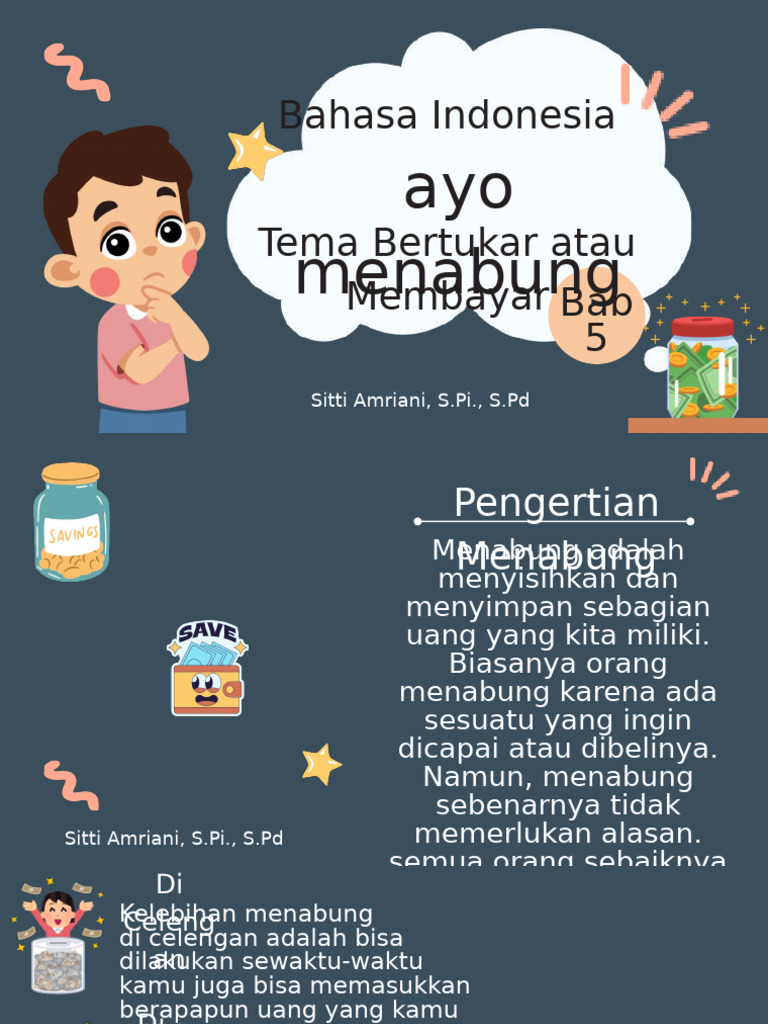 Ayo Menabung | PDF