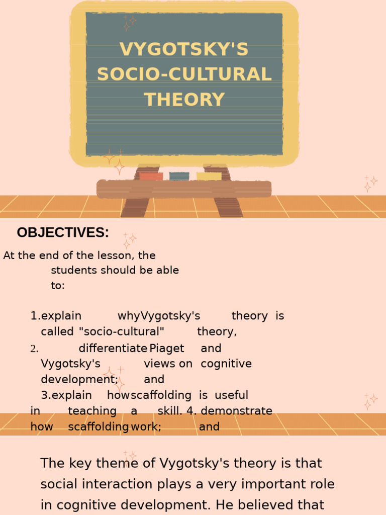 3A Lesson 5 Vygotskys Socio Cultural Theory | PDF | Behavior ...