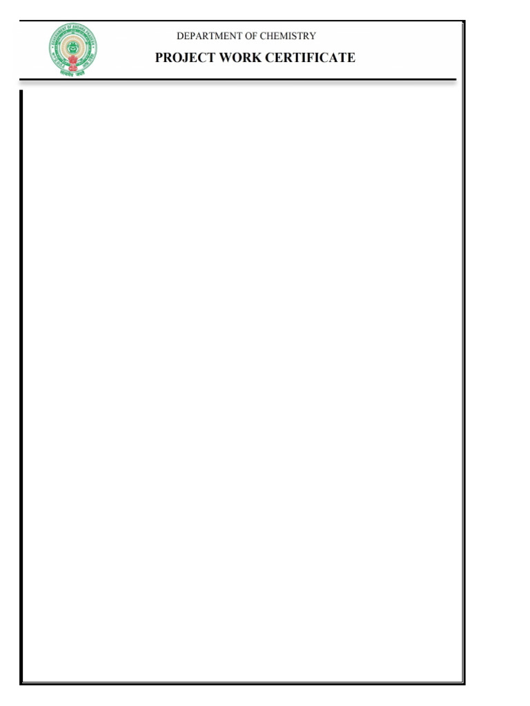 Project Cirtificate (2023 To 25) | PDF