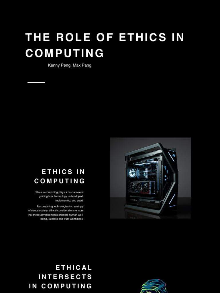 Ethics in Computing: Key Principles | PDF | Artificial Intelligence ...