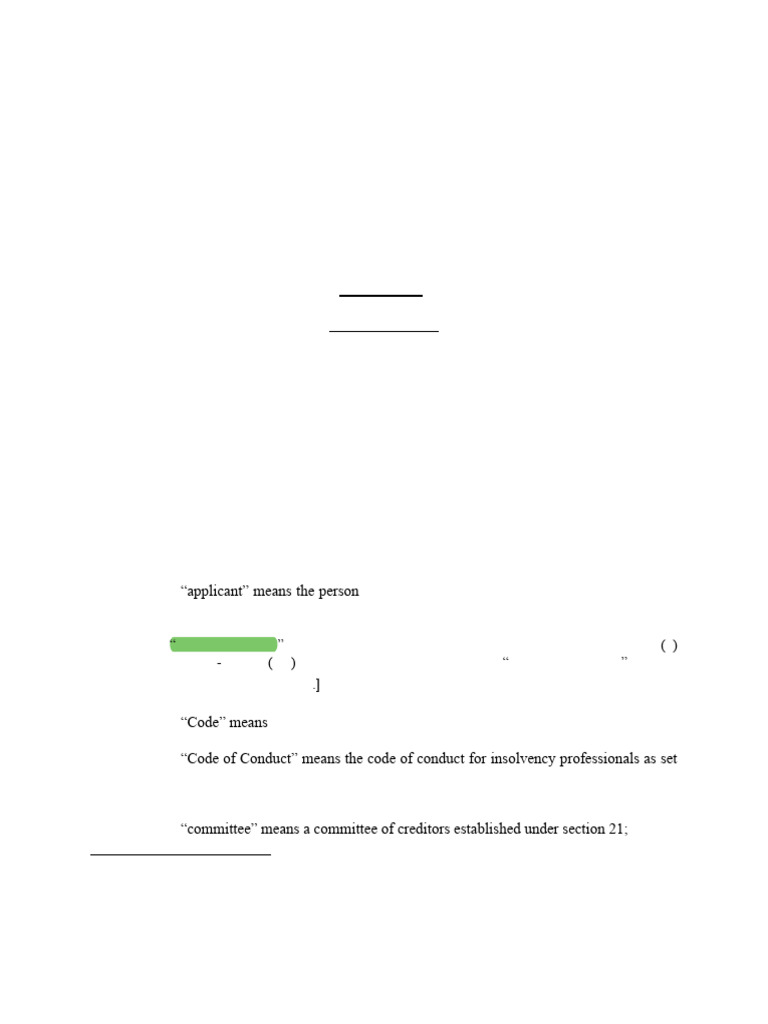 Rules IBC | PDF | Bankruptcy | Insolvency