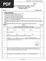 IMO Class 9 Sample Question Paper 2 For The Year 2023-24 | PDF | Circle ...