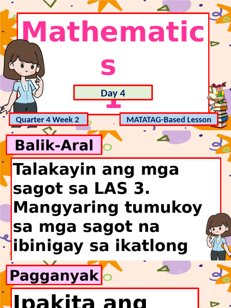 MATH Q4 WEEK 2 Day 4 | PDF