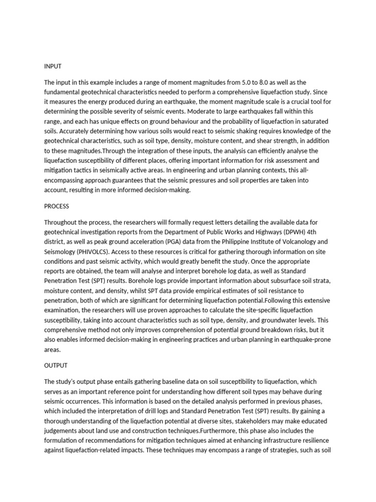 Ipo | PDF | Geotechnical Engineering | Moment Magnitude Scale