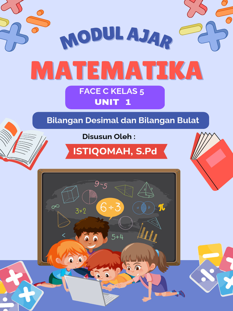 Sampul Buku Modul Ajar Matematika | PDF